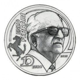 Italy 2016 Enzo Ferrari Europa Star Programme 10 Euro Silver Coin