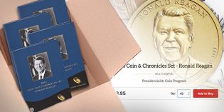 Order Limit Lifted on Reagan Coin & Chronicles Set
