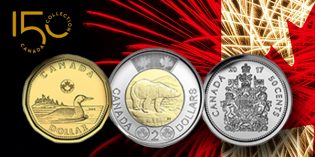 World Coin News - Canada 150 Commemorative Coins Now in Circulation