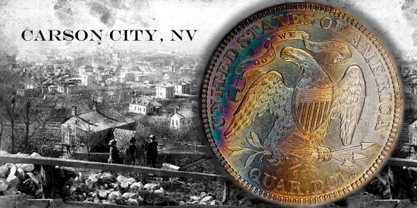 Counterfeit Coin Detection - Counterfeit Carson City 1870 Quarter