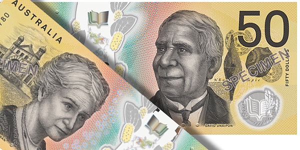 World Paper Money - Australia Reveals Design of New $50 Banknote