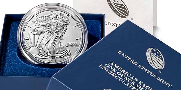 US Mint Opens Sales of 2018 American Eagle Silver Unc May 24