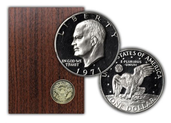 Eisenhower Dollar (1971-1978) : History & Value | CoinWeek