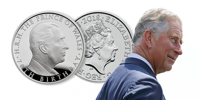 The Royal Mint Issues Coins to Mark 70th Birthday of Prince Charles