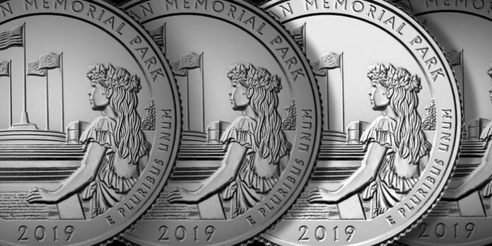 America the Beautiful Quarters Honoring American Memorial Park Now ...