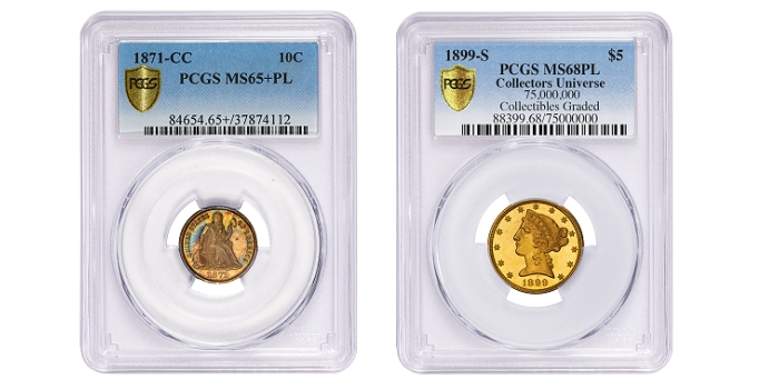 PCGS to Certify Qualifying Prooflike Mint State Coins, Tokens and Medals