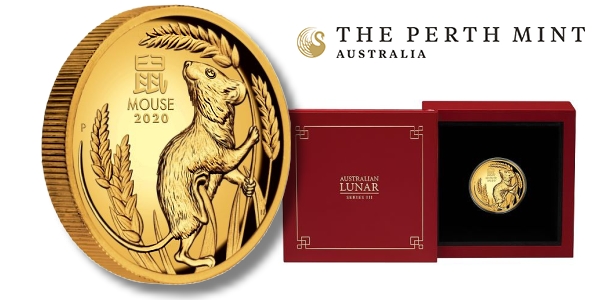 Perth Mint Coin Profiles - Australia 2020 Year of the Mouse 1oz Gold ...