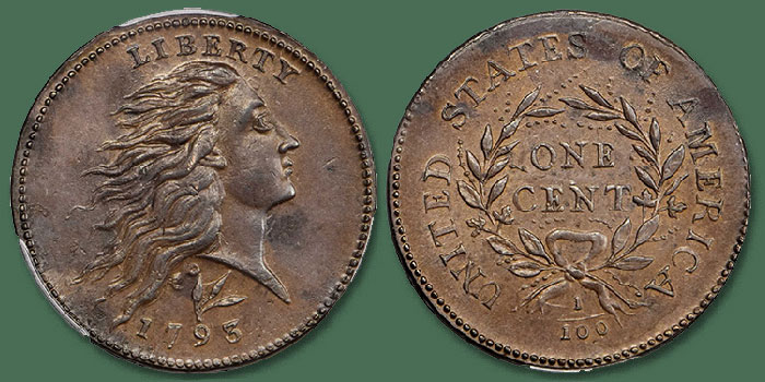 Condition Census 1793 Wreath Cent Featured in Stack's Bowers 2020 ...