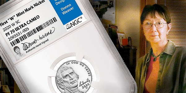 NGC Signs Signature Label Deal With Donna Weaver - Mint Coin Designer