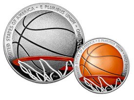 U.S. Mint Announces Price of Women's Suffrage, Colorized Basketball Coins