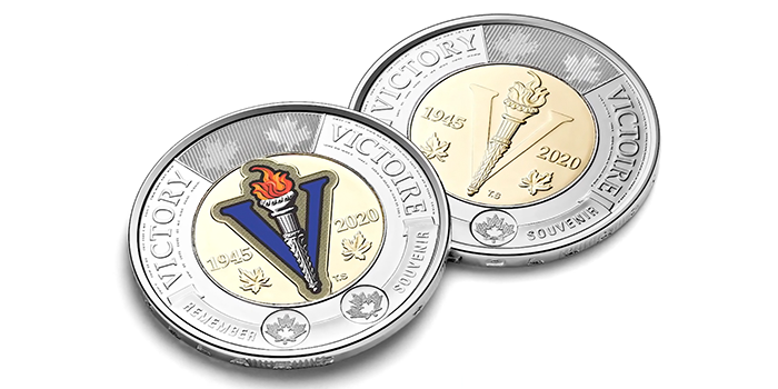 Royal Canadian Mint $2 Circulating Coin Celebrates 75th Anniversary of ...