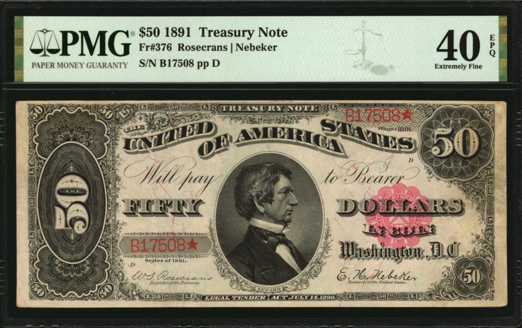Rare Treasury Notes From Karelian Collection at Stack's Bowers March ...