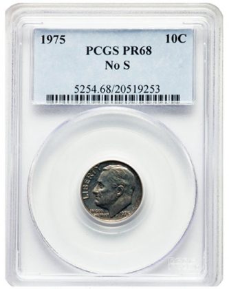 1975 No S Roosevelt Dime: The Proof Error Worth Over $500,000