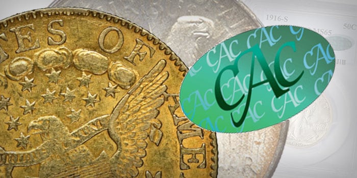 CAC-Approved Certified Coins Bring Premiums in February 2022
