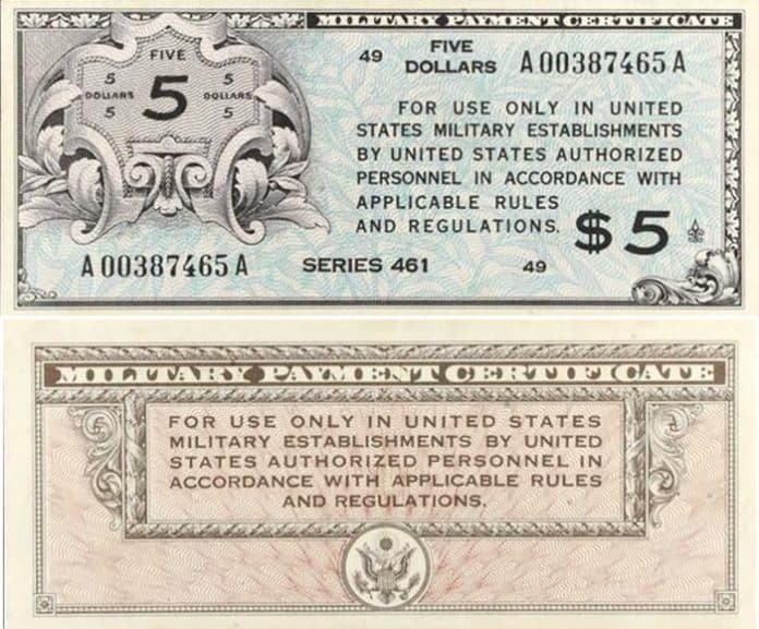 Money of Necessity: U.S. Military Payment Certificates