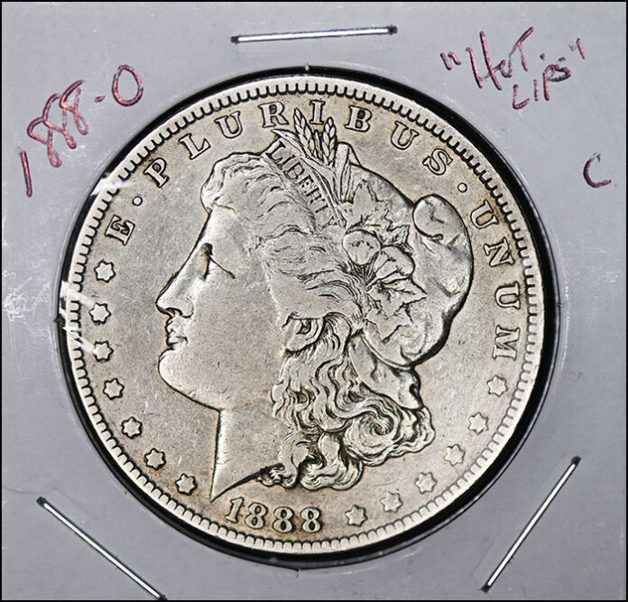 Ezerman on the 1888-O "Hot Lips" Morgan Dollar