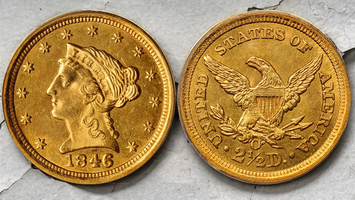 1846-O Liberty Head Quarter Eagle : History & Value | CoinWeek