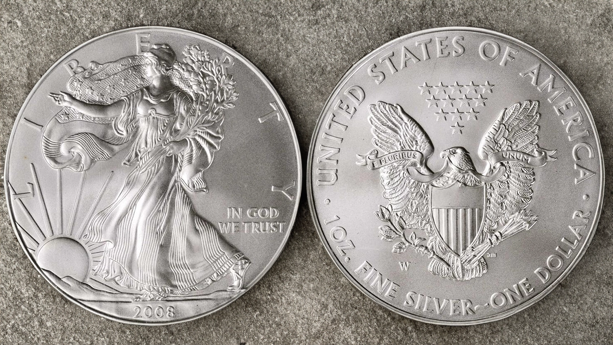 2008-W Burnished American Silver Eagle : History & Value