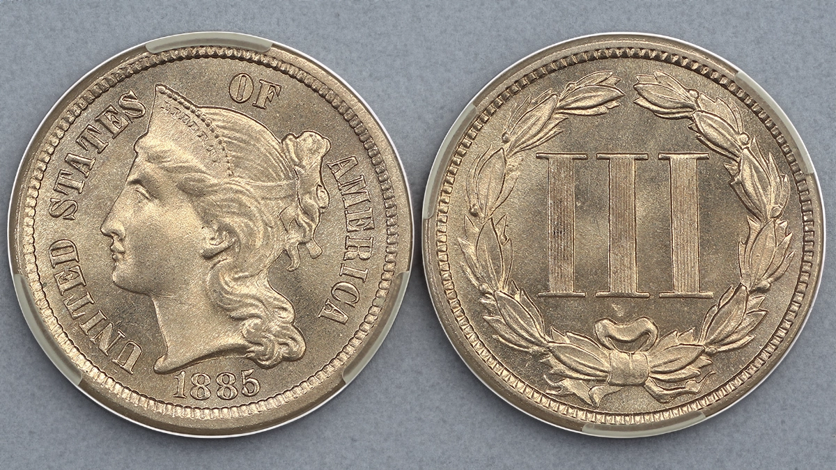 1885 Three-Cent Nickel : A Collector's Guide