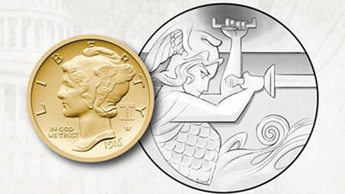 Gold Mercury Dime Returns with U.S. Mint's "Best of the Mint" Set.